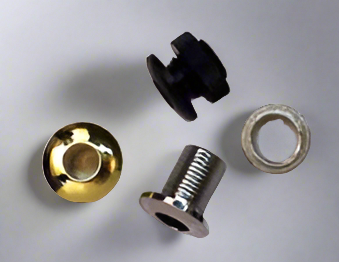 Vent -TAV- 1/2in CHROME Deluxe Grommet — Drum Maker