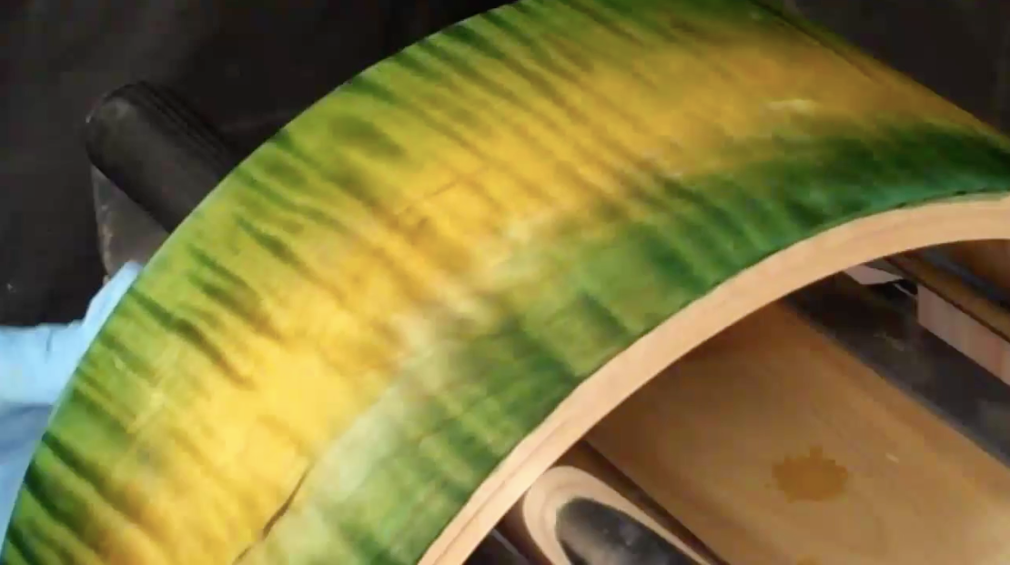 GDM Video Series - Sunburst Stain Finishing — DrumMaker